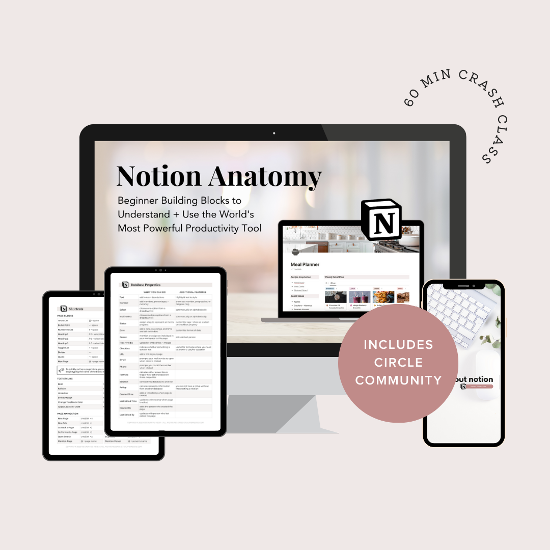 Notion – KB Creative Shop